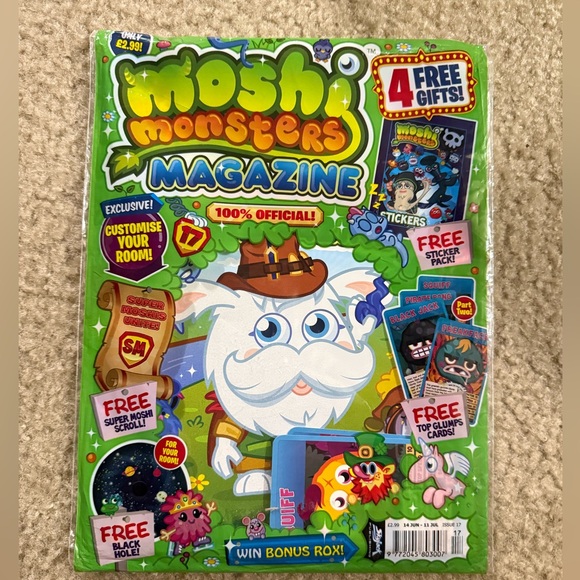 Mattel | Toys | Moshi Monsters Magazine Issue 7 | Poshmark